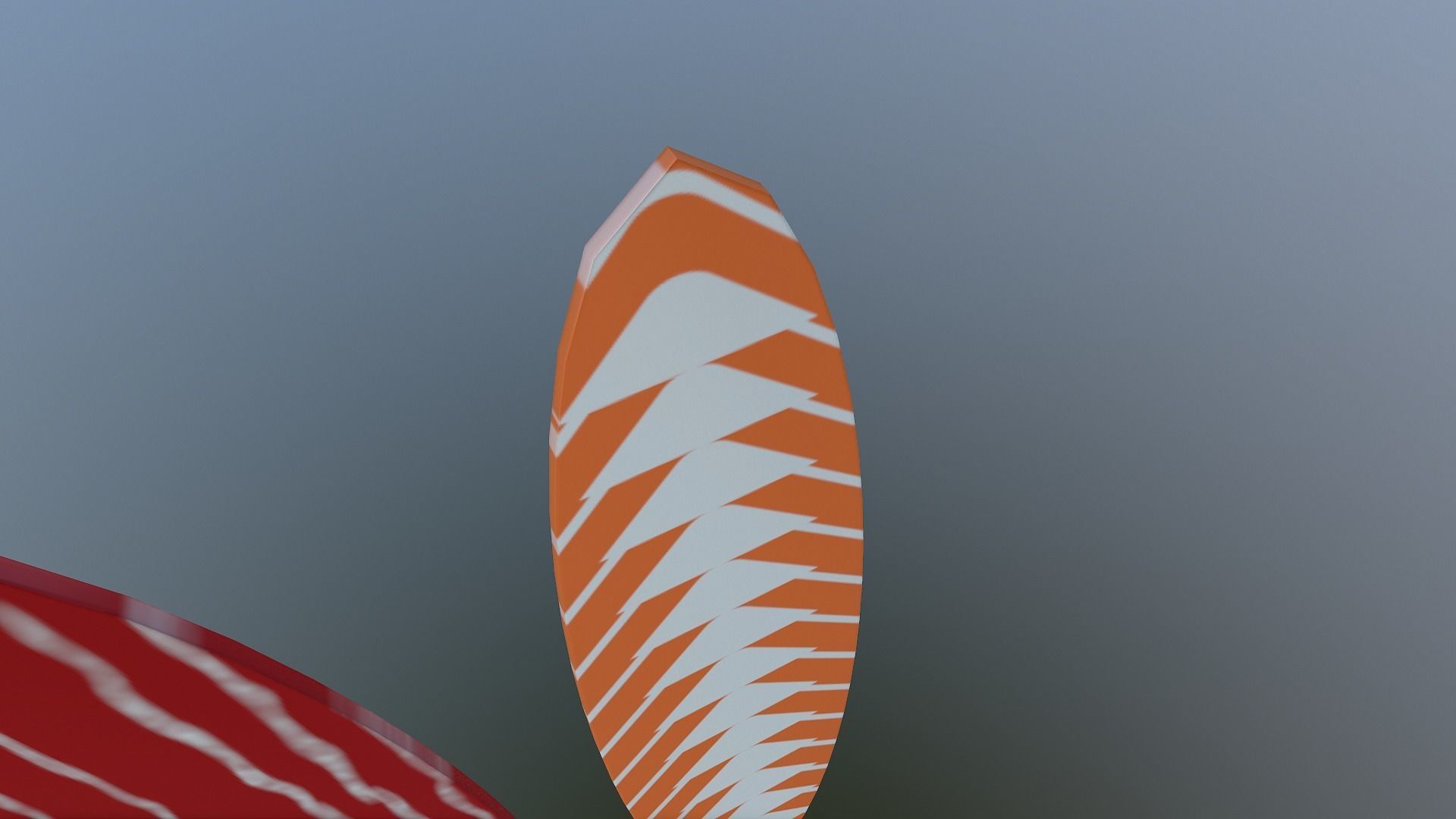 Low Poly Surfboards different colored free VR / AR / low-poly 3D model ...