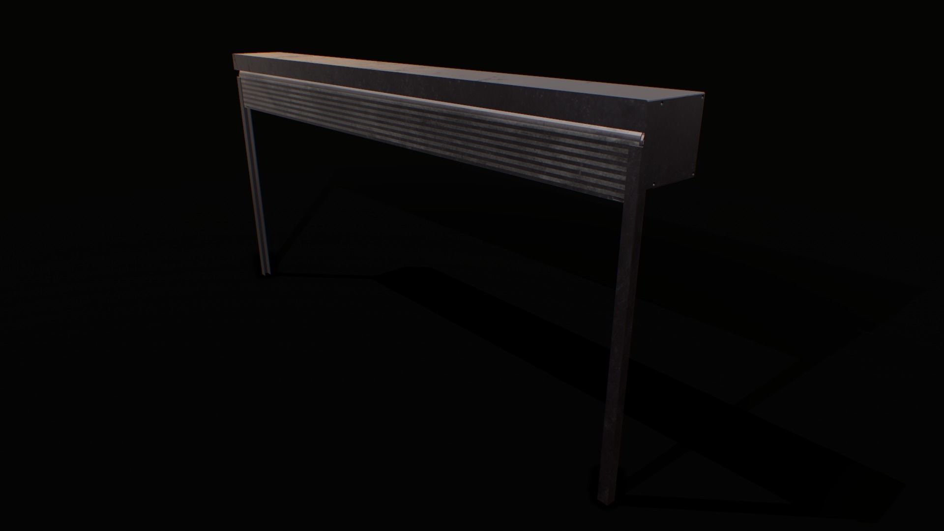 3D model Roller Shutter Animated VR / AR / low-poly animated | CGTrader