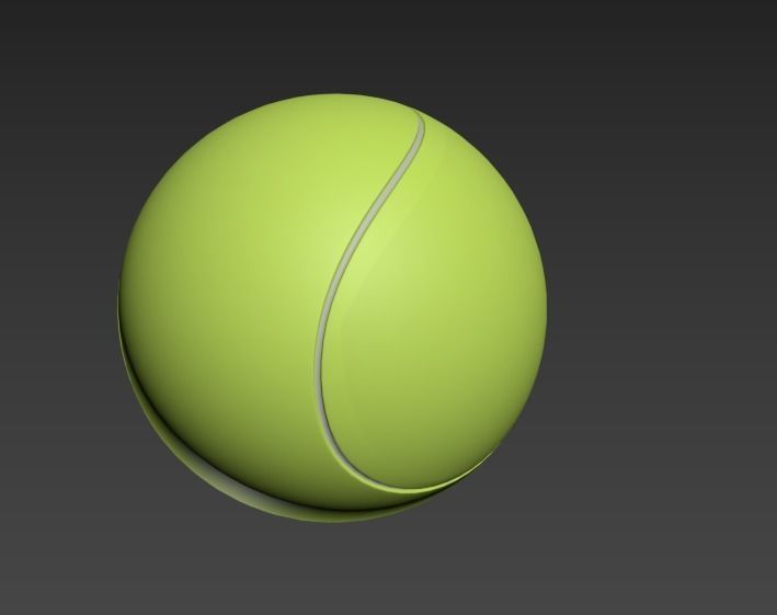 Animated Tennis ball 3D model | CGTrader