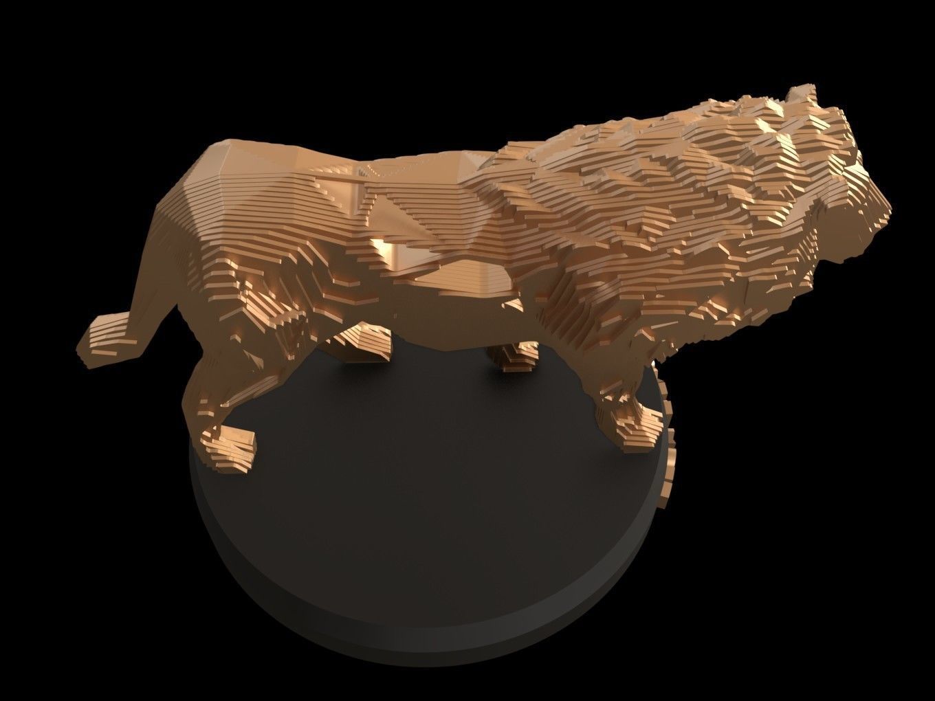 3D model Parametric V Lion King VR / AR / low-poly | CGTrader