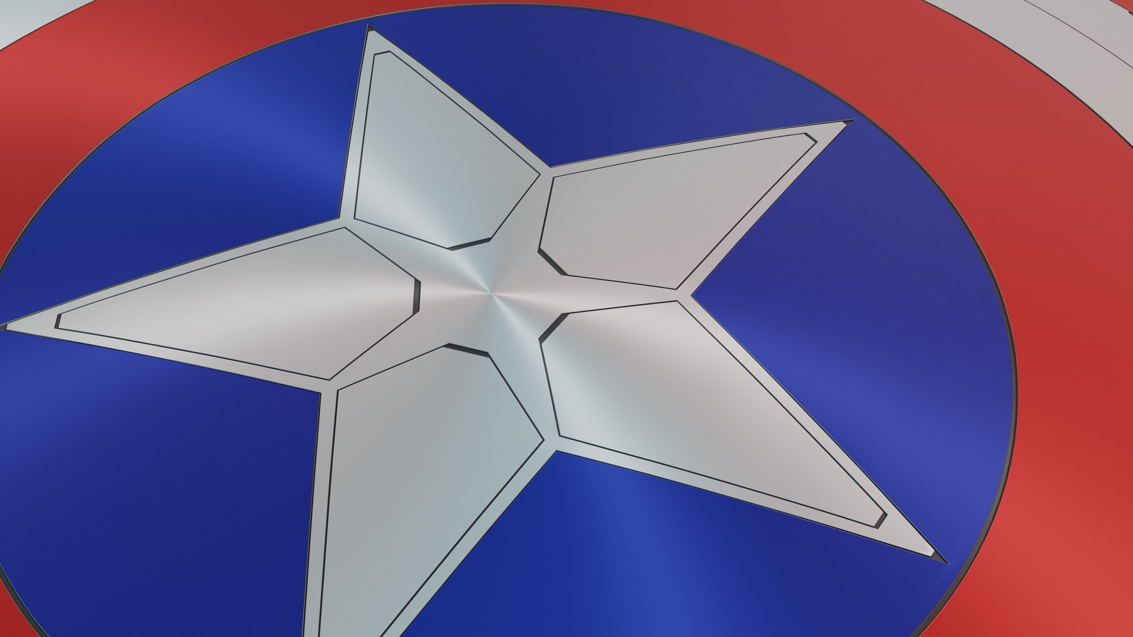 Captain America Shield - Falcon and The Winter Soldier 3D model 3D ...