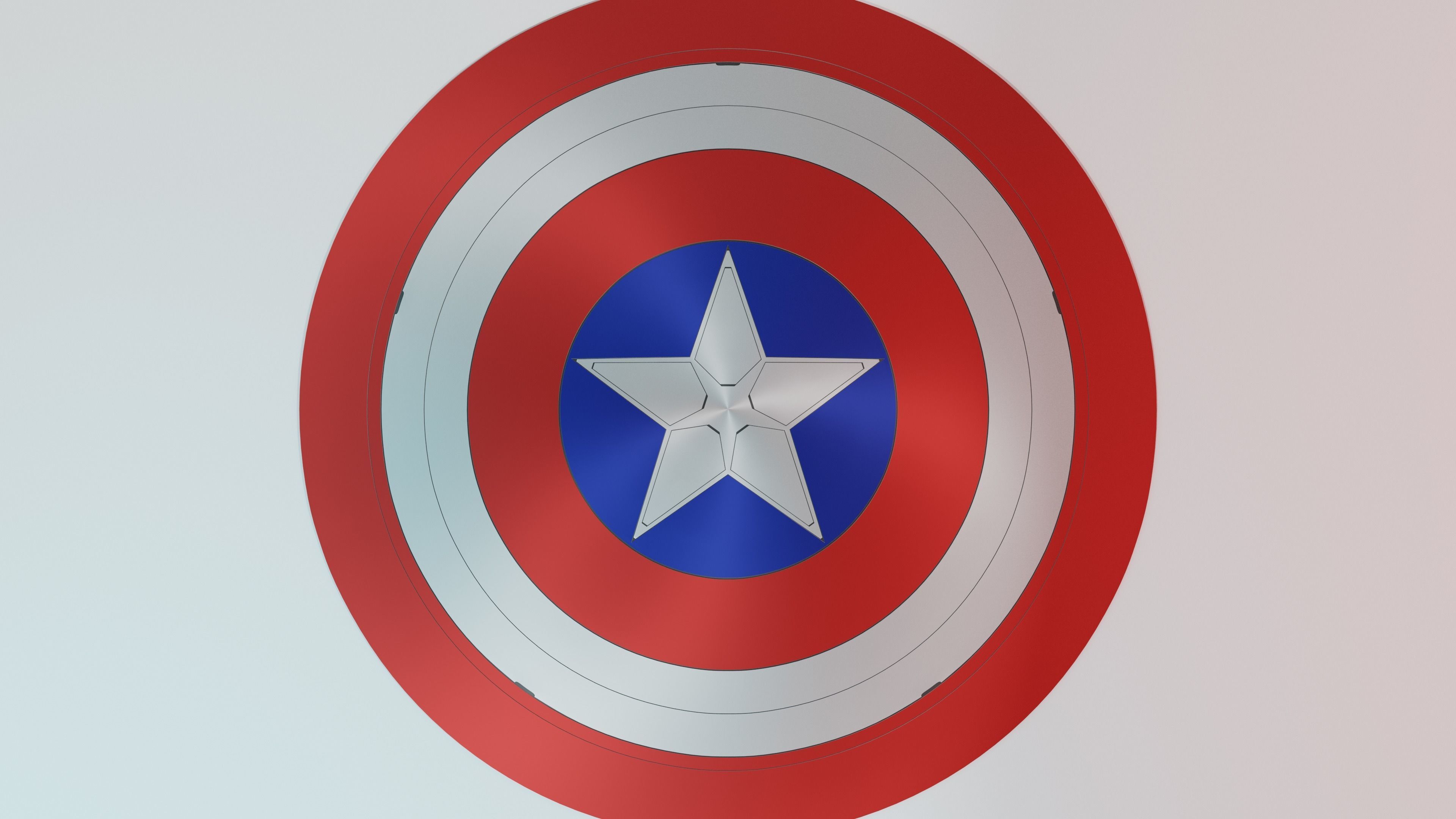 Captain America Shield - Falcon and The Winter Soldier 3D model 3D ...