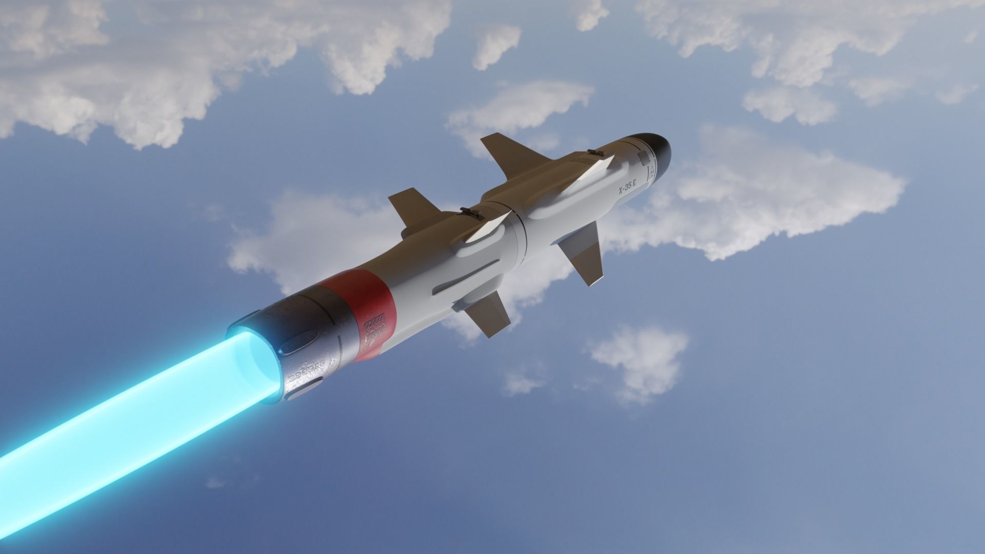 KH-35 Uran Subsonic cruise missile 3D model | CGTrader