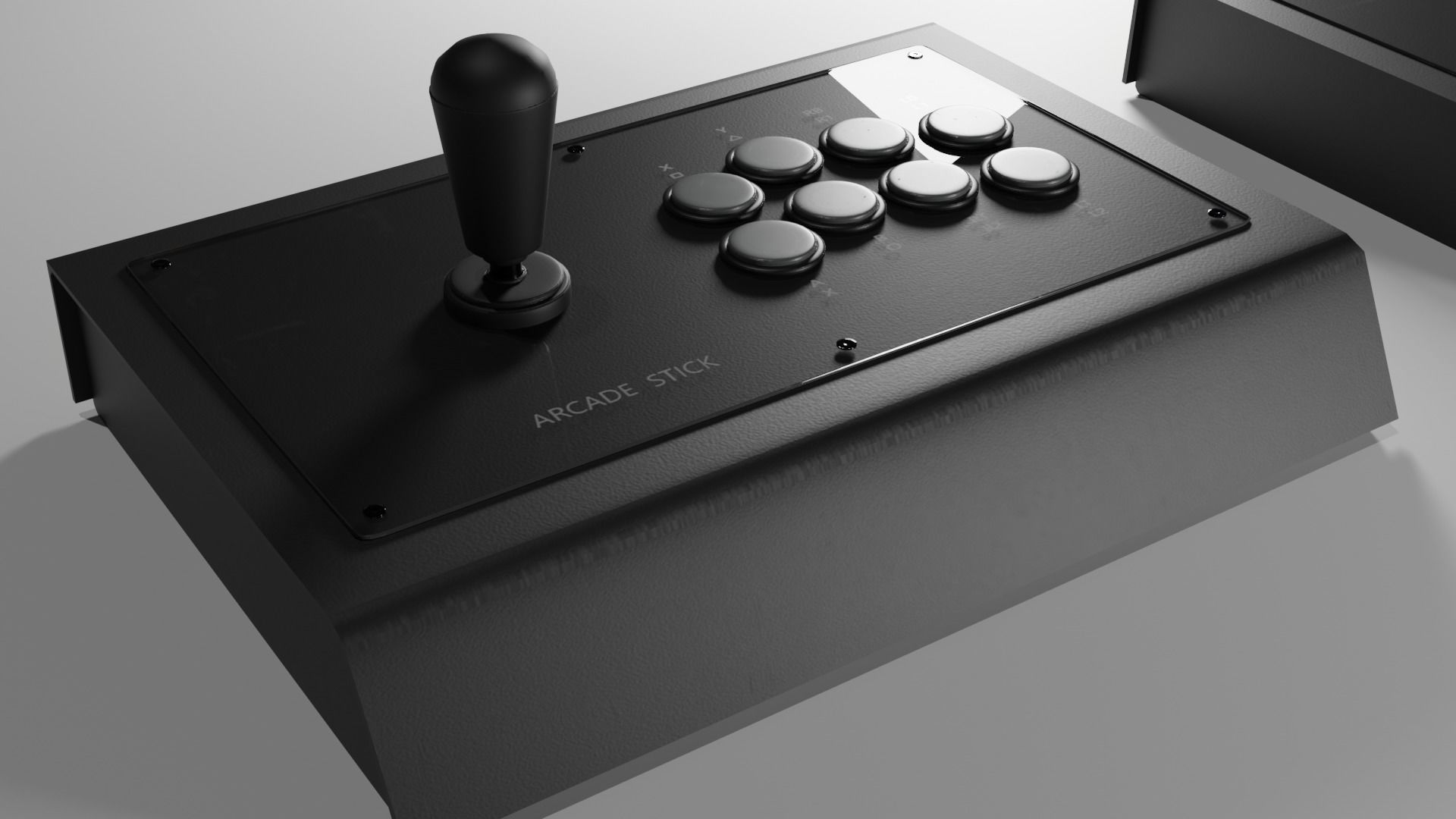 3D model Gaming Arcade Sticks VR / AR / low-poly | CGTrader