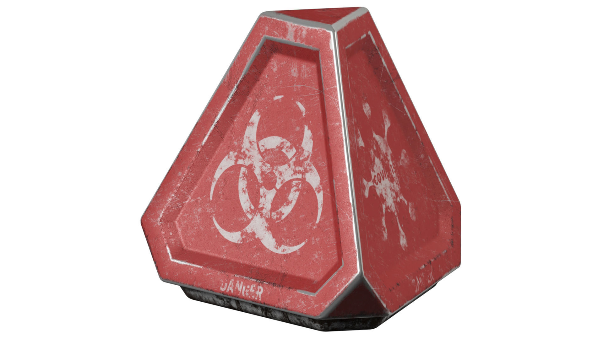 3D model Covid - 19 Container VR / AR / low-poly | CGTrader
