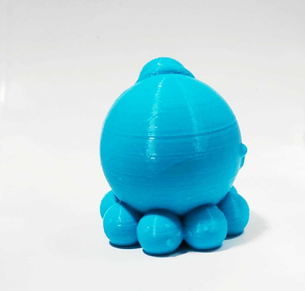 Baby Octopus 3D model 3D printable | CGTrader