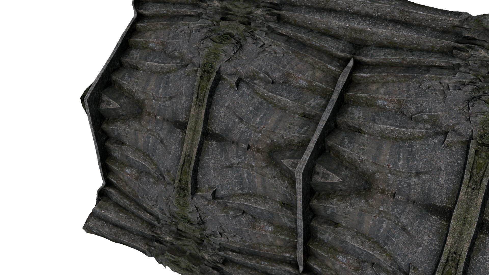 3D model Pyramid Temple Wall 01 04 VR / AR / low-poly | CGTrader