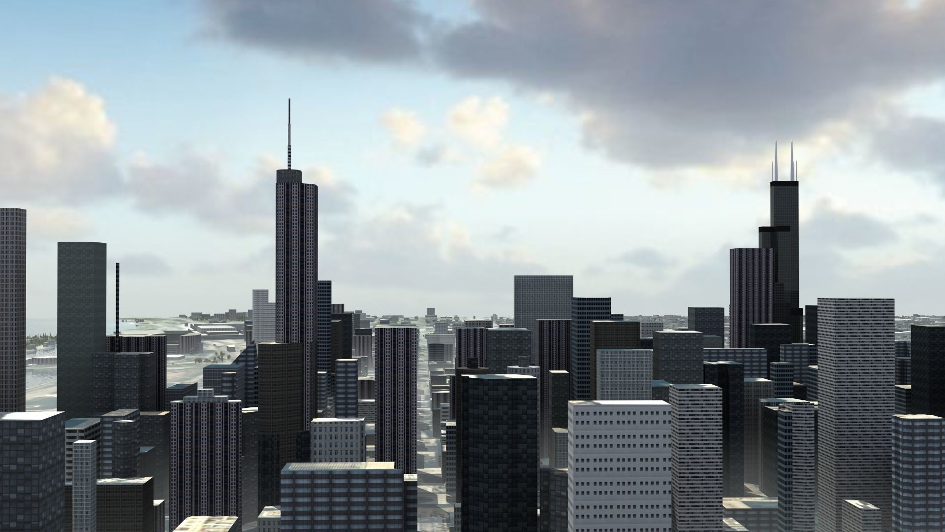 Chicago City 3D model | CGTrader