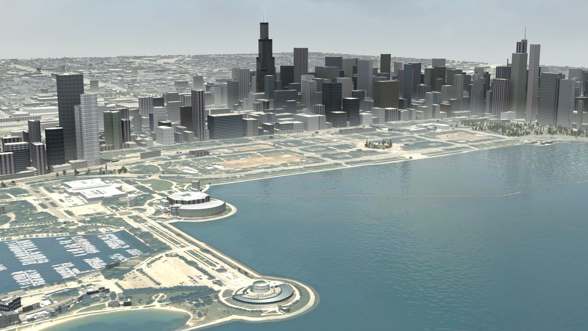 Chicago City 3D model | CGTrader