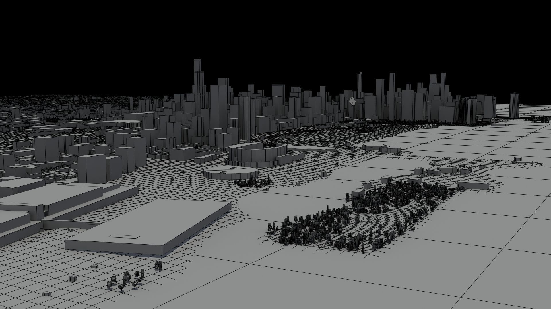 Chicago City 3D model | CGTrader
