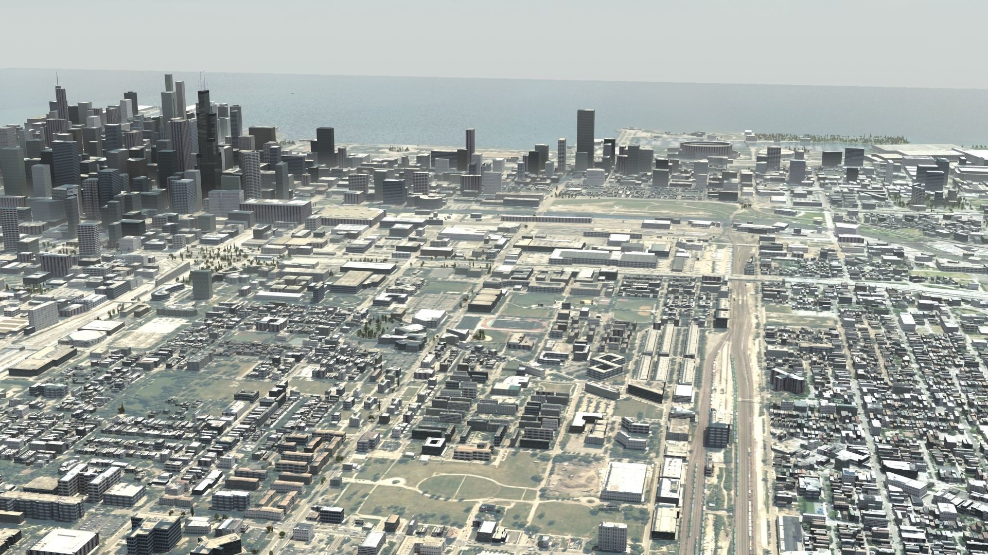 Chicago City 3D model | CGTrader
