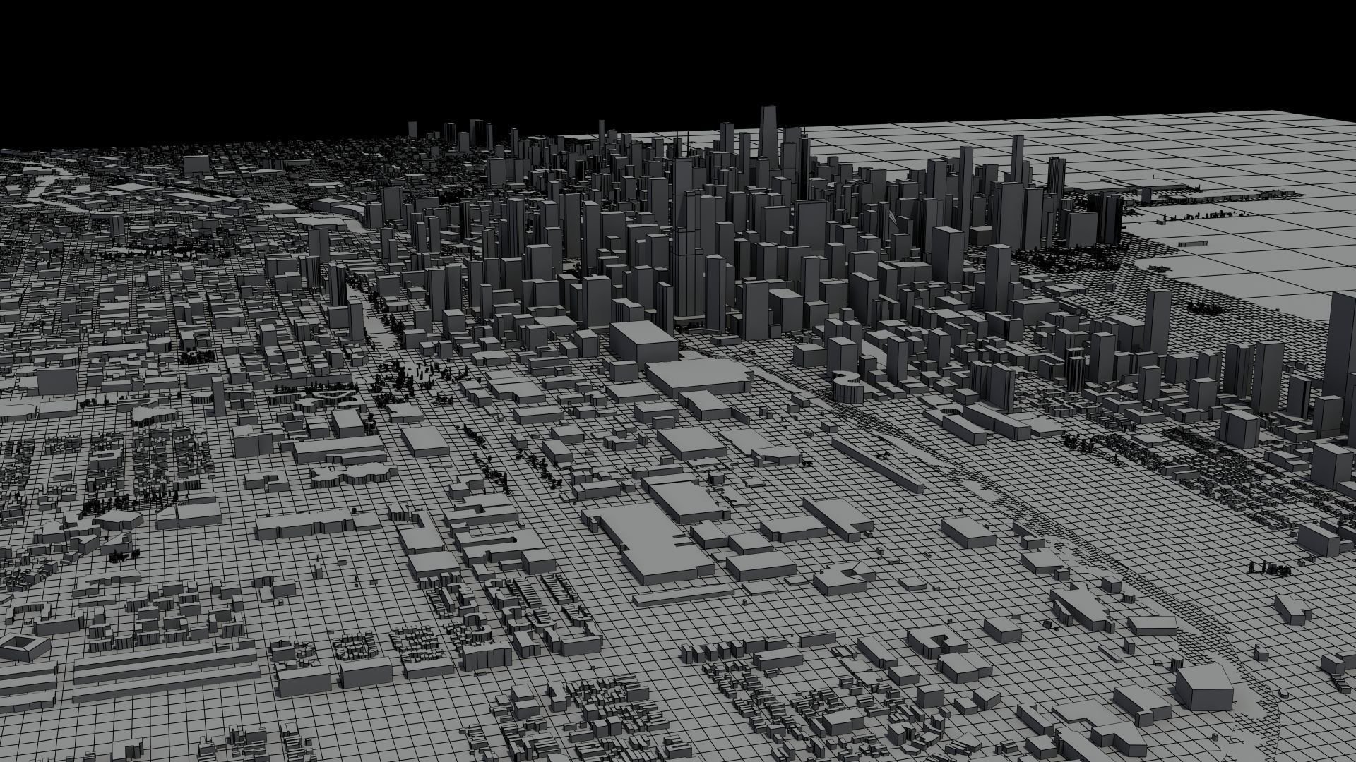 Chicago City 3D model | CGTrader