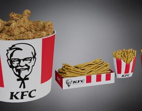 Fried chicken 3D Models | CGTrader