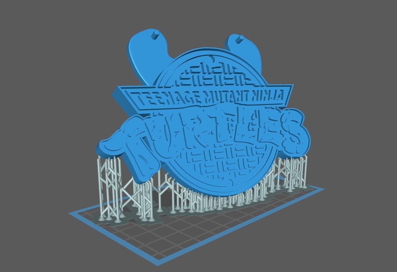 TMNT Neca and figure stand Teenage mutant ninja turtles 3D model 3D ...