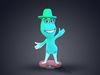 Soul Disney Pixar 3D print model 3D model 3D printable | CGTrader