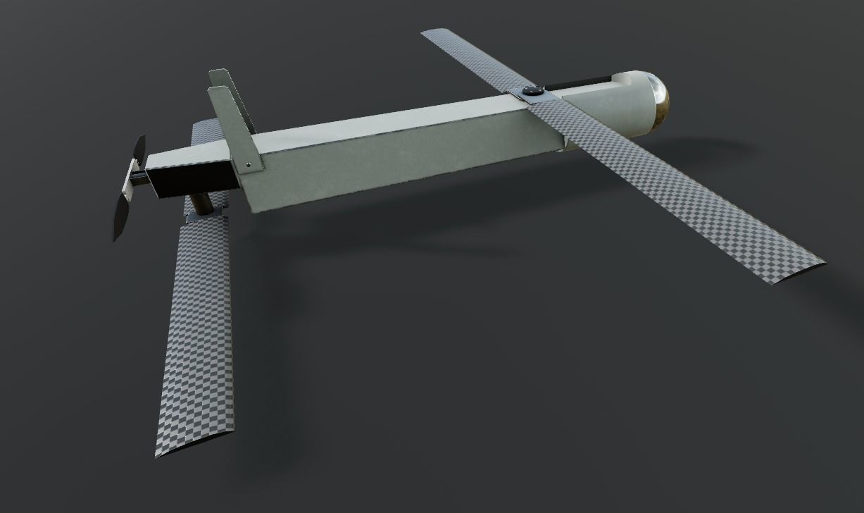 3D model Coyote UAV Low-poly VR / AR / low-poly | CGTrader