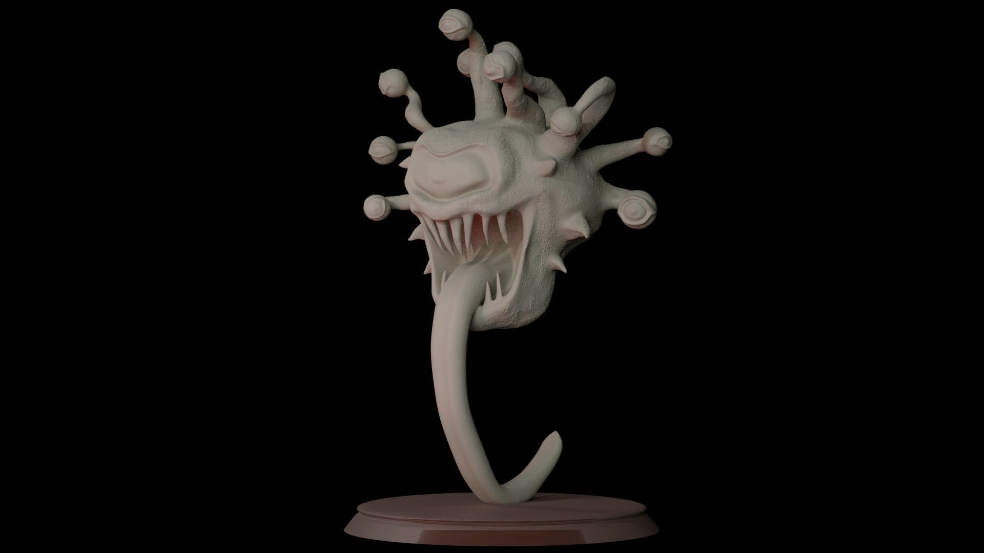 Beholder RPG monster 3D model 3D printable | CGTrader