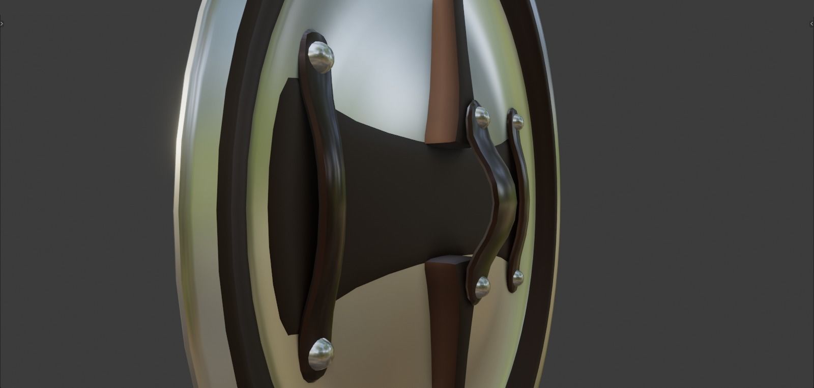 Platinum Shield 3D model | CGTrader