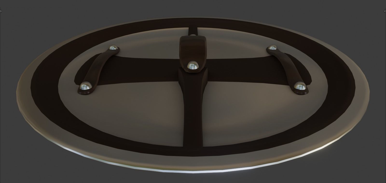 Platinum Shield 3D model | CGTrader