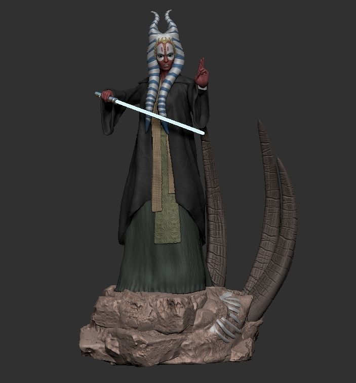 Shaak Ti Full Outfit 3D model 3D printable | CGTrader