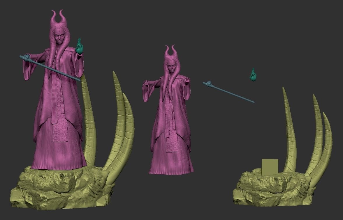 Shaak Ti Full Outfit 3D model 3D printable | CGTrader