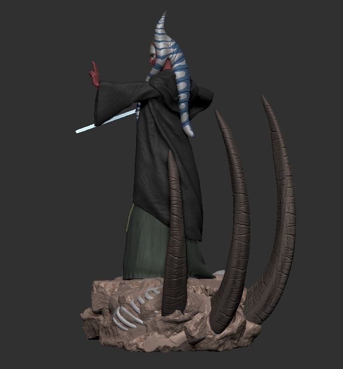 Shaak Ti Full Outfit 3D model 3D printable | CGTrader