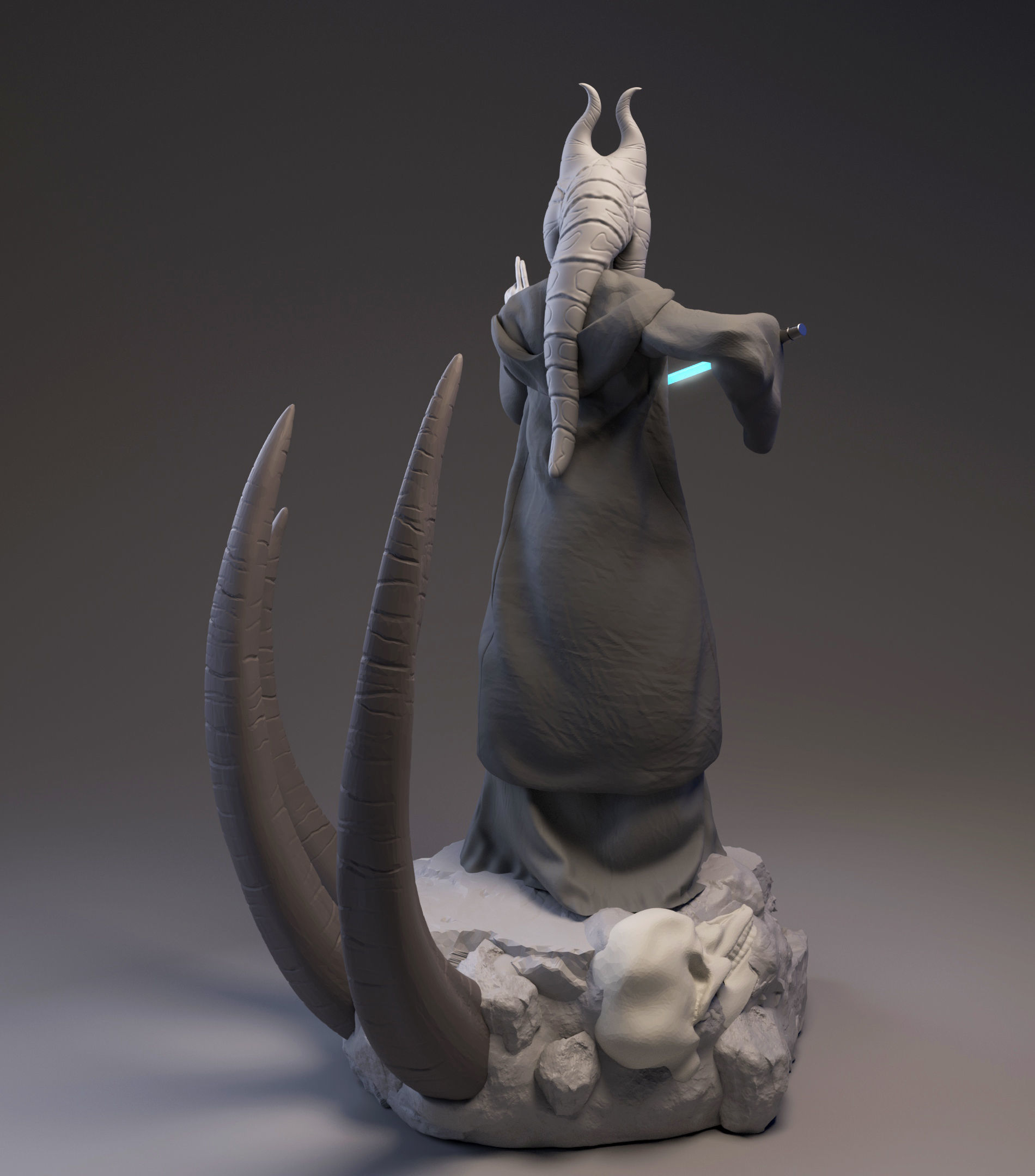 Shaak Ti Full Outfit 3D model 3D printable | CGTrader