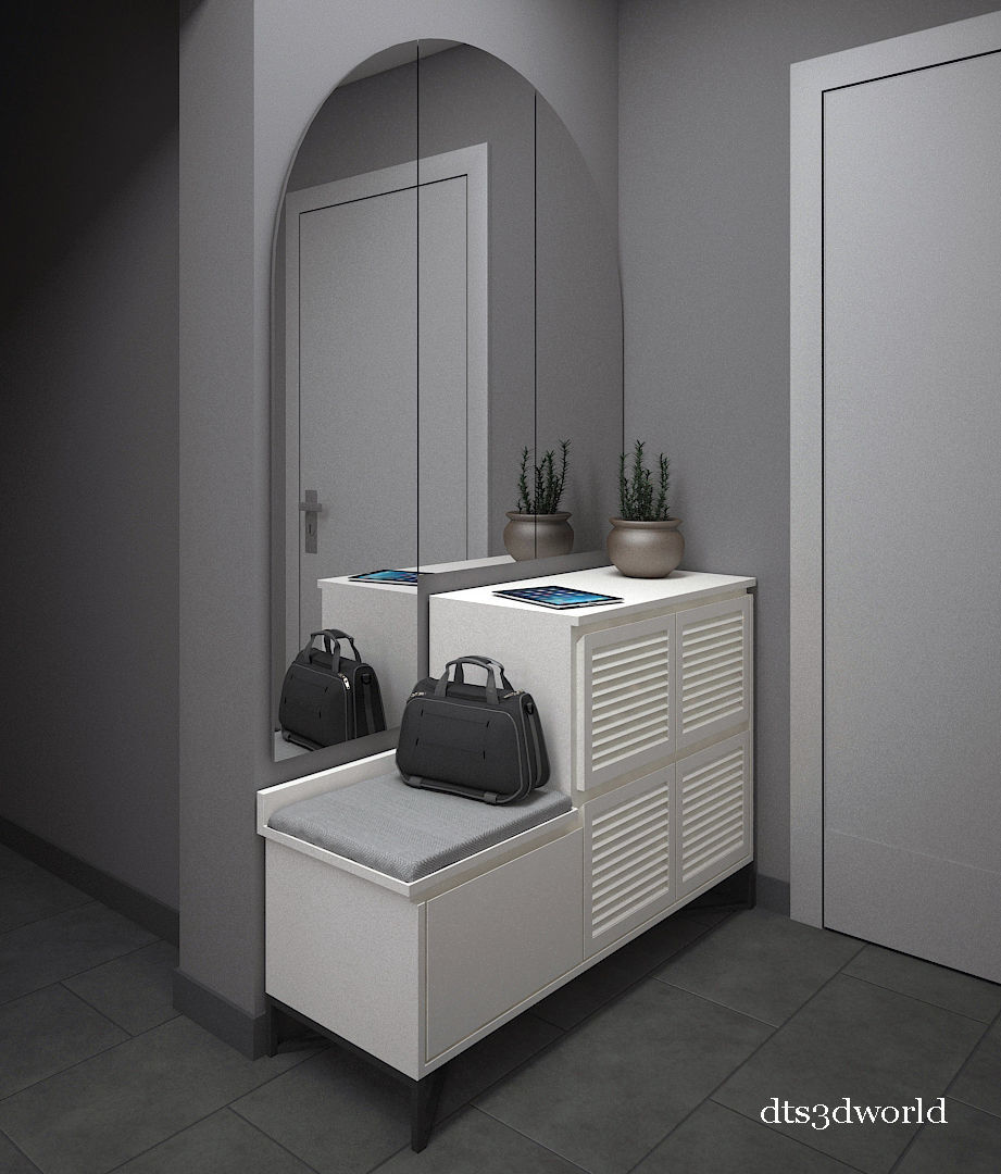 Mini Shoe Cabinet by DT 3D model | CGTrader