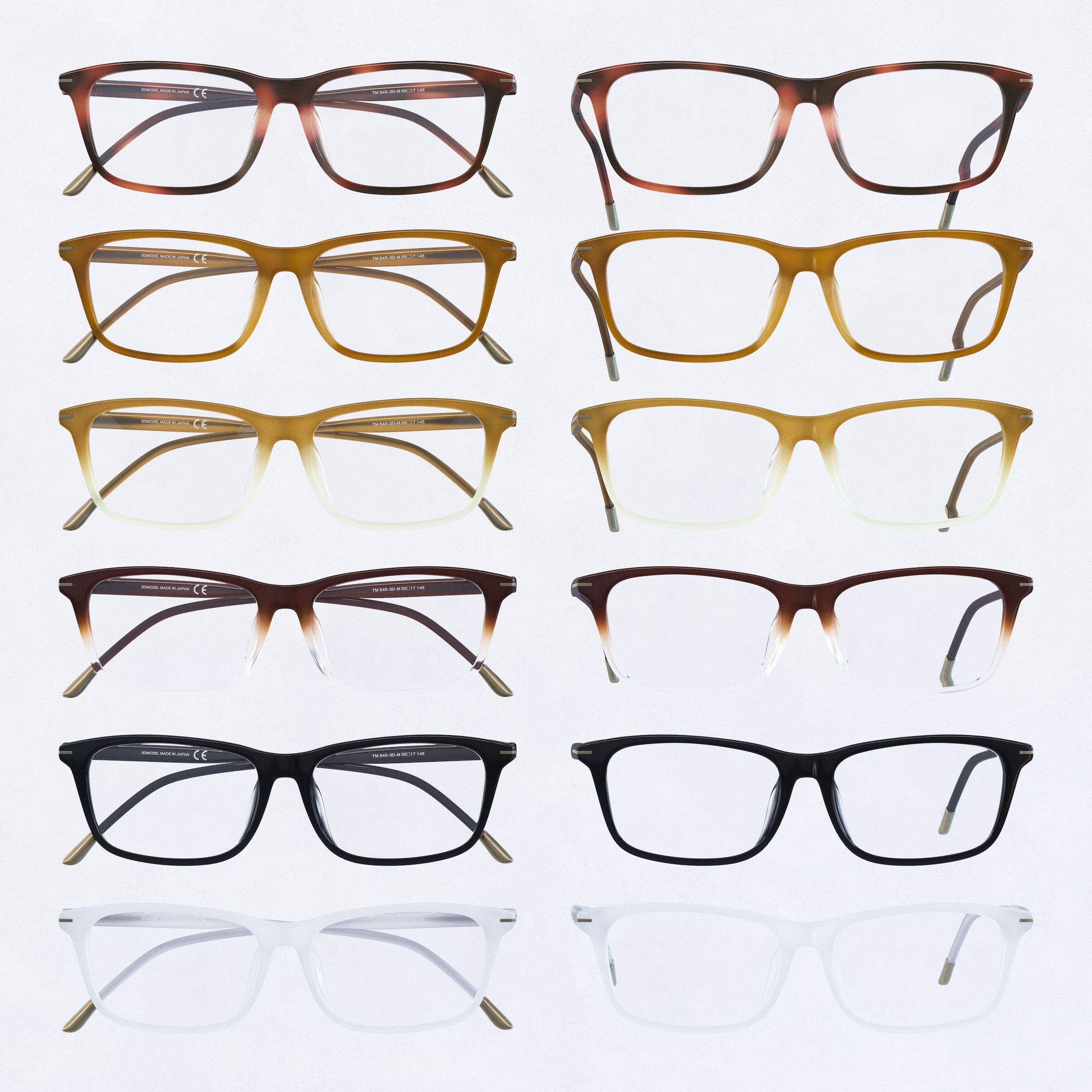 3D model Wellington Eyeglasses VR / AR / low-poly | CGTrader