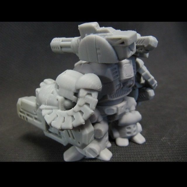 CHIBI-TECH SD - MK-VII PEACEKEEPER SOLO 3D model 3D printable | CGTrader