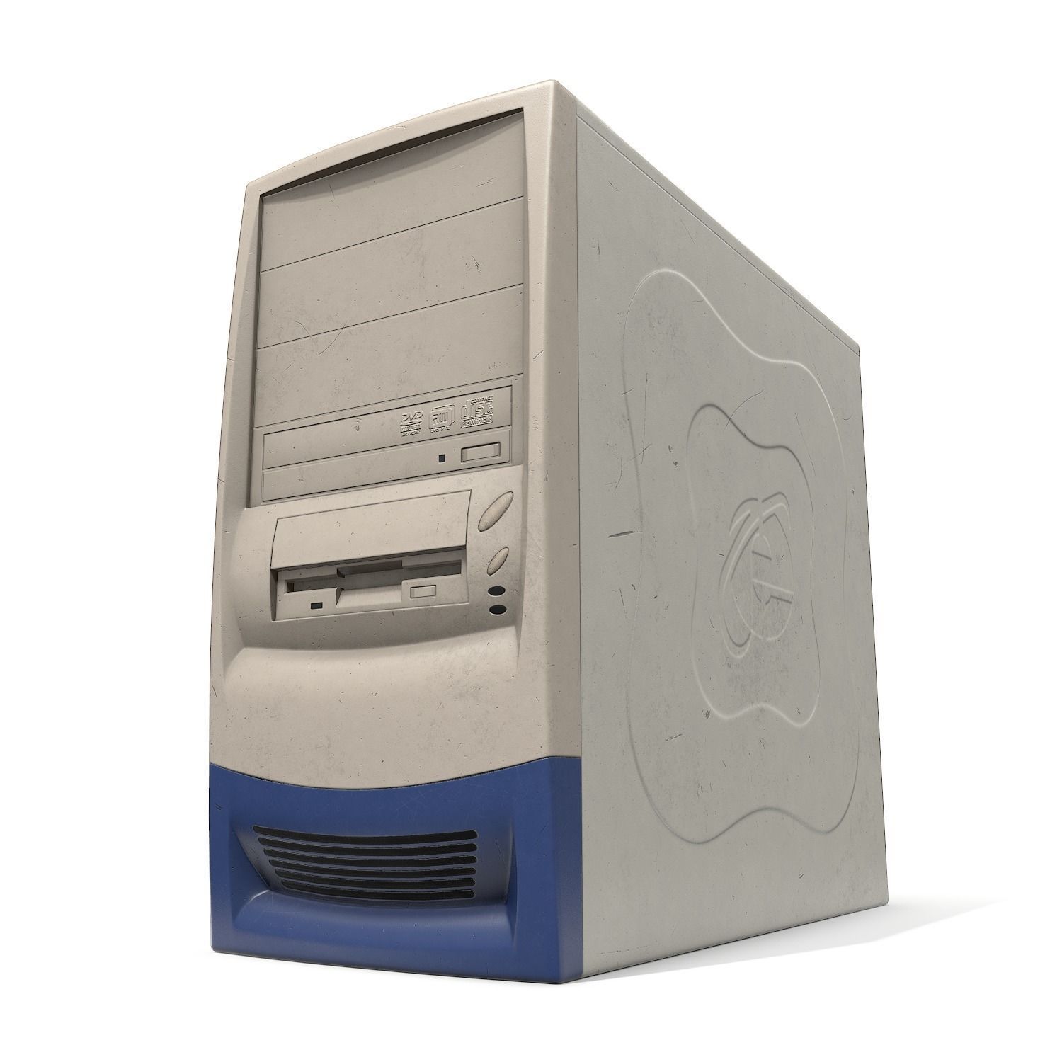 3D model Old PC Case VR / AR / low-poly | CGTrader