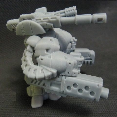 CHIBI-TECH SD - DOMINATOR-V SOLO 3D model 3D printable | CGTrader