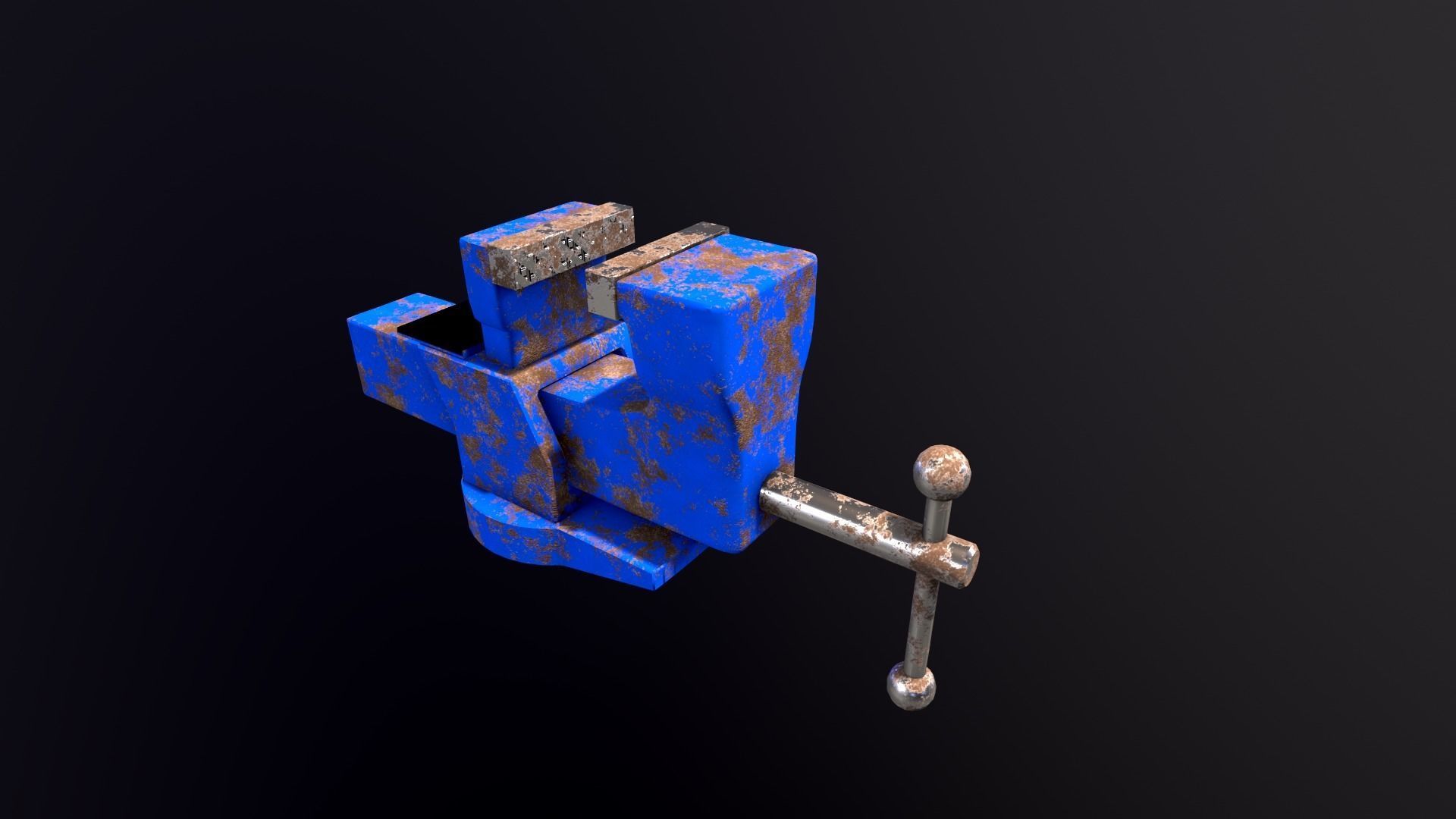 3D model Old Workbench - Game Ready VR / AR / low-poly | CGTrader