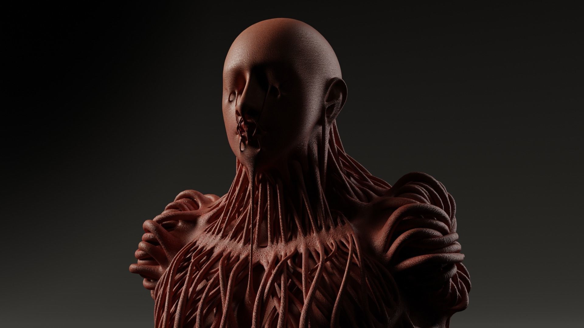 Humanoid Creature 3D model rigged | CGTrader