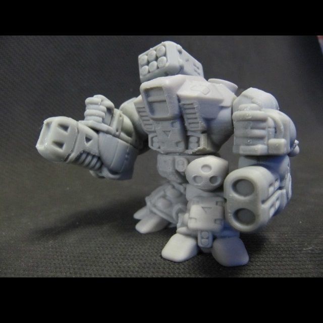CHIBI-TECH SD - ION PULSE CANNON 3D model 3D printable | CGTrader