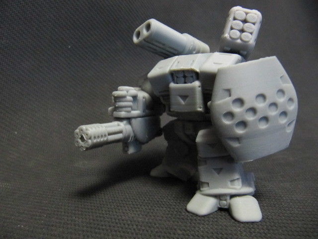 CHIBI-TECH SD - ION PULSE CANNON 3D model 3D printable | CGTrader