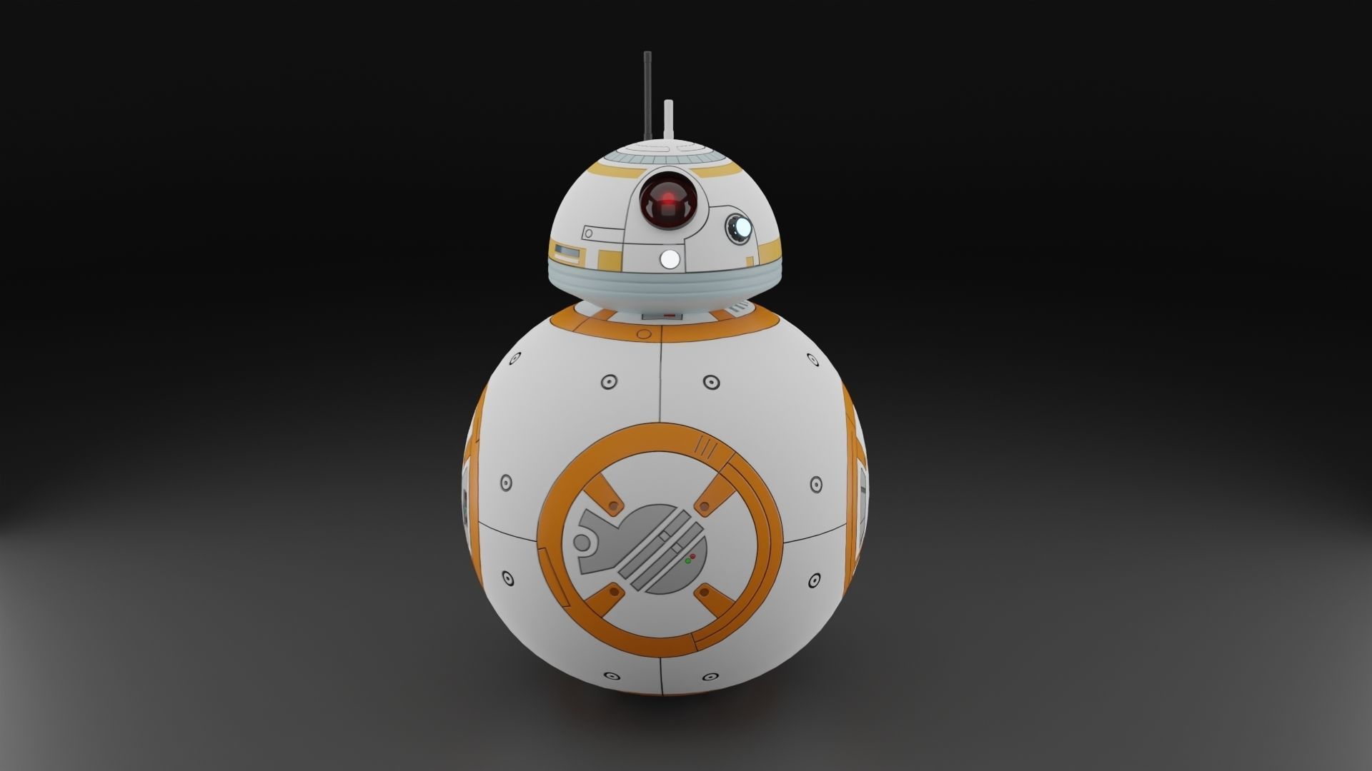 Droid BB-8 3D model | CGTrader