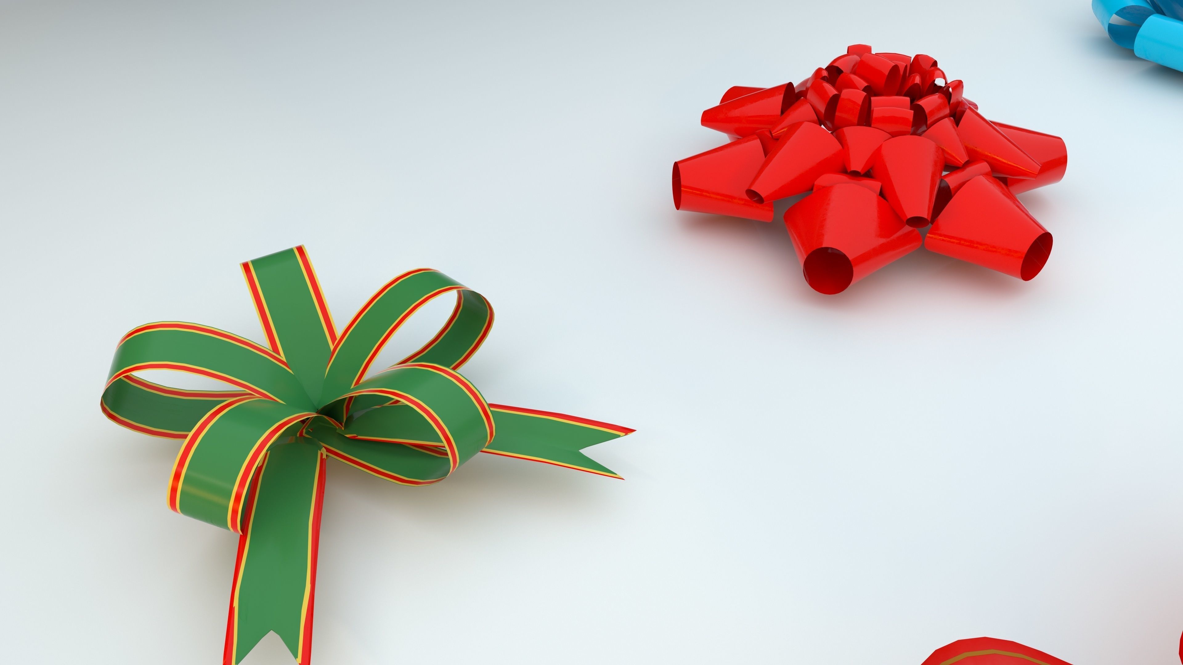 3D model Ribbons set VR / AR / low-poly | CGTrader