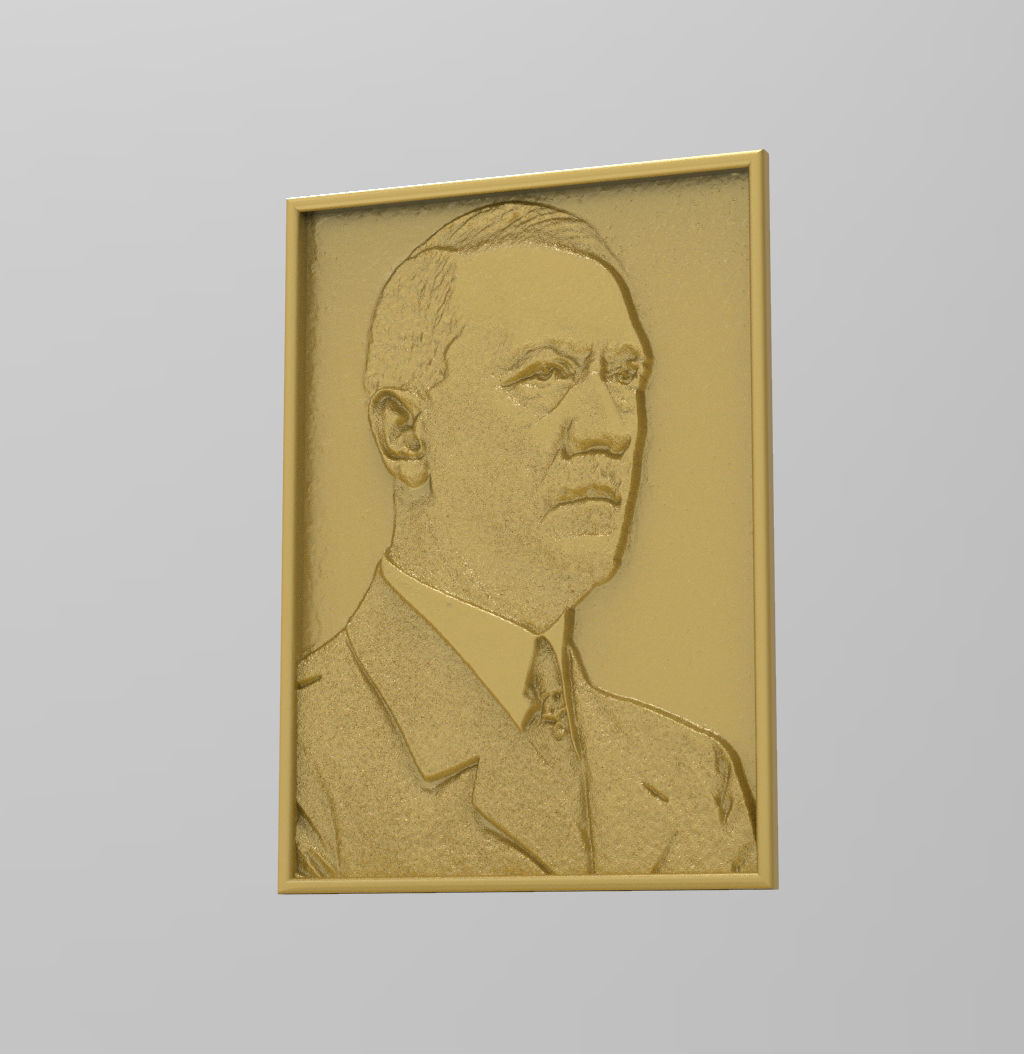 Adolf Hitler 3D model 3D printable | CGTrader