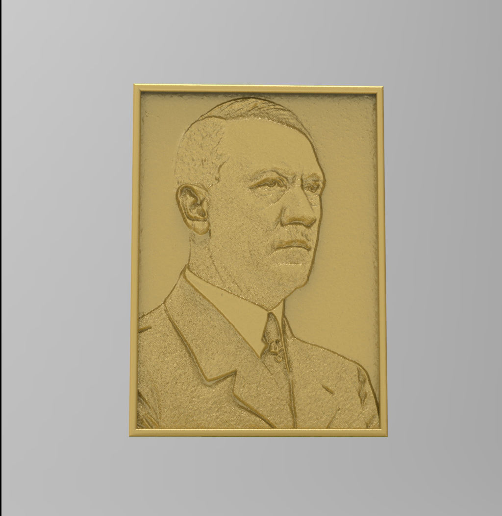 Adolf Hitler 3D model 3D printable | CGTrader