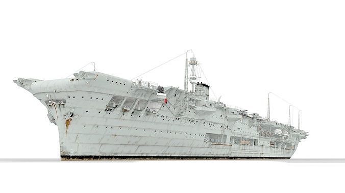 HMS Ark Royal 3D model | CGTrader