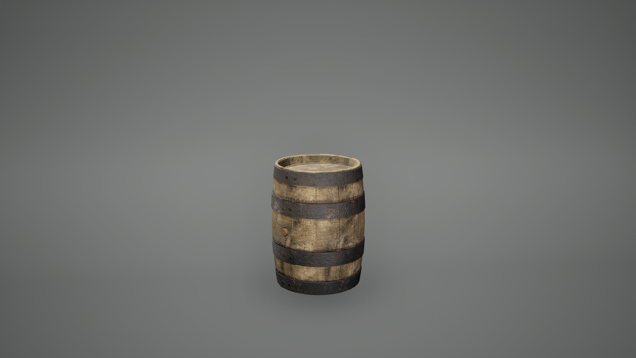 3D model Viking Barrels Low Poly Game Ready VR / AR / low-poly | CGTrader