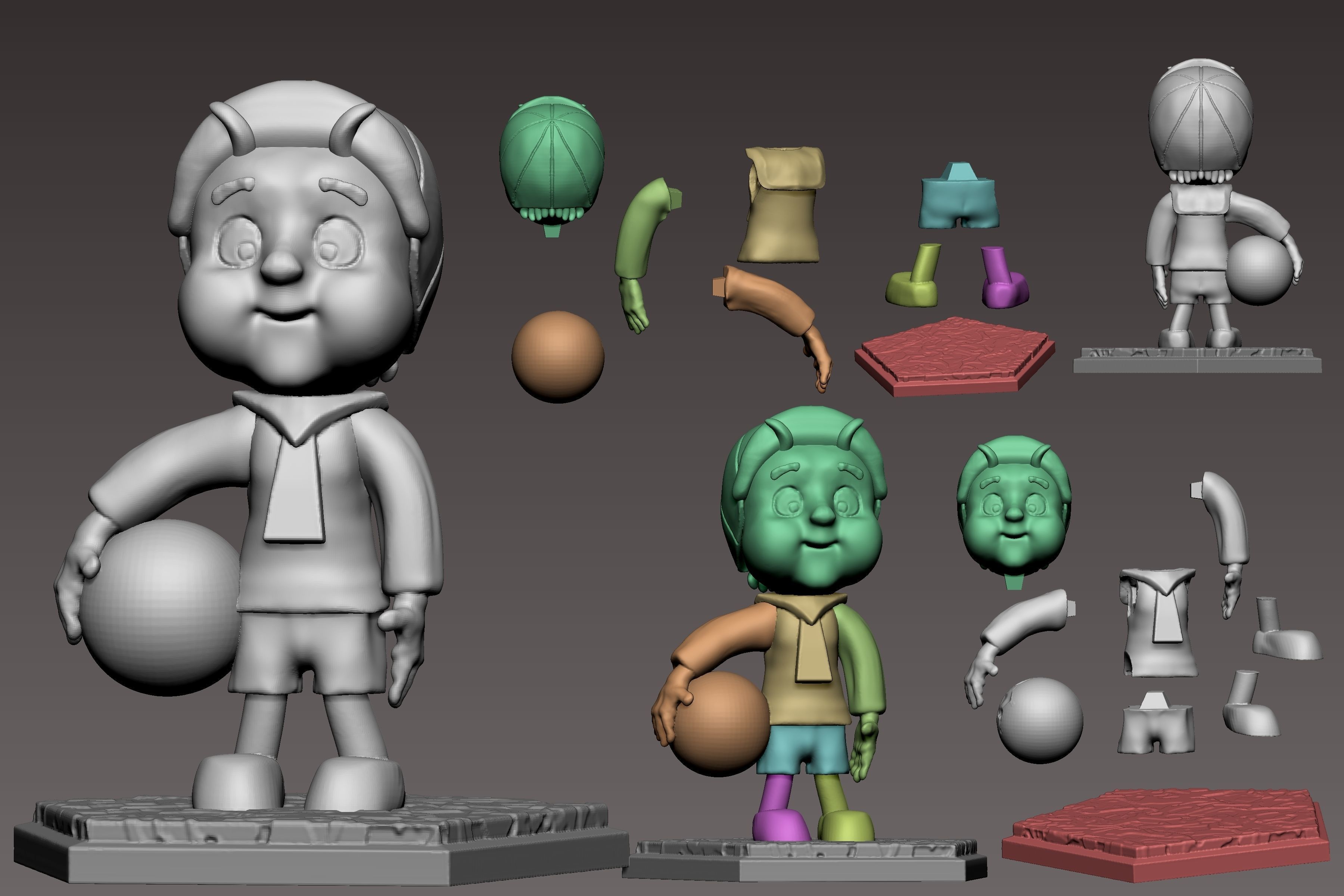 Quico - kiko 3D model 3D printable | CGTrader