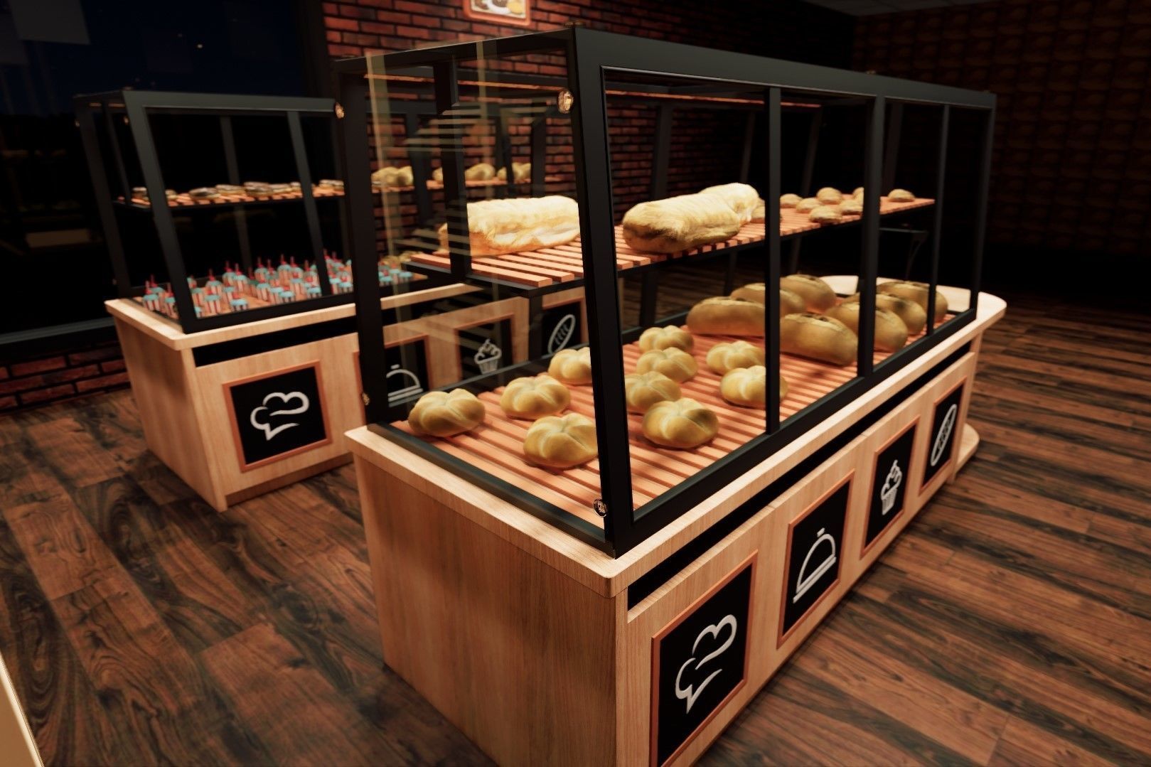 Grocery stand -Revit 2018- 3D model | CGTrader