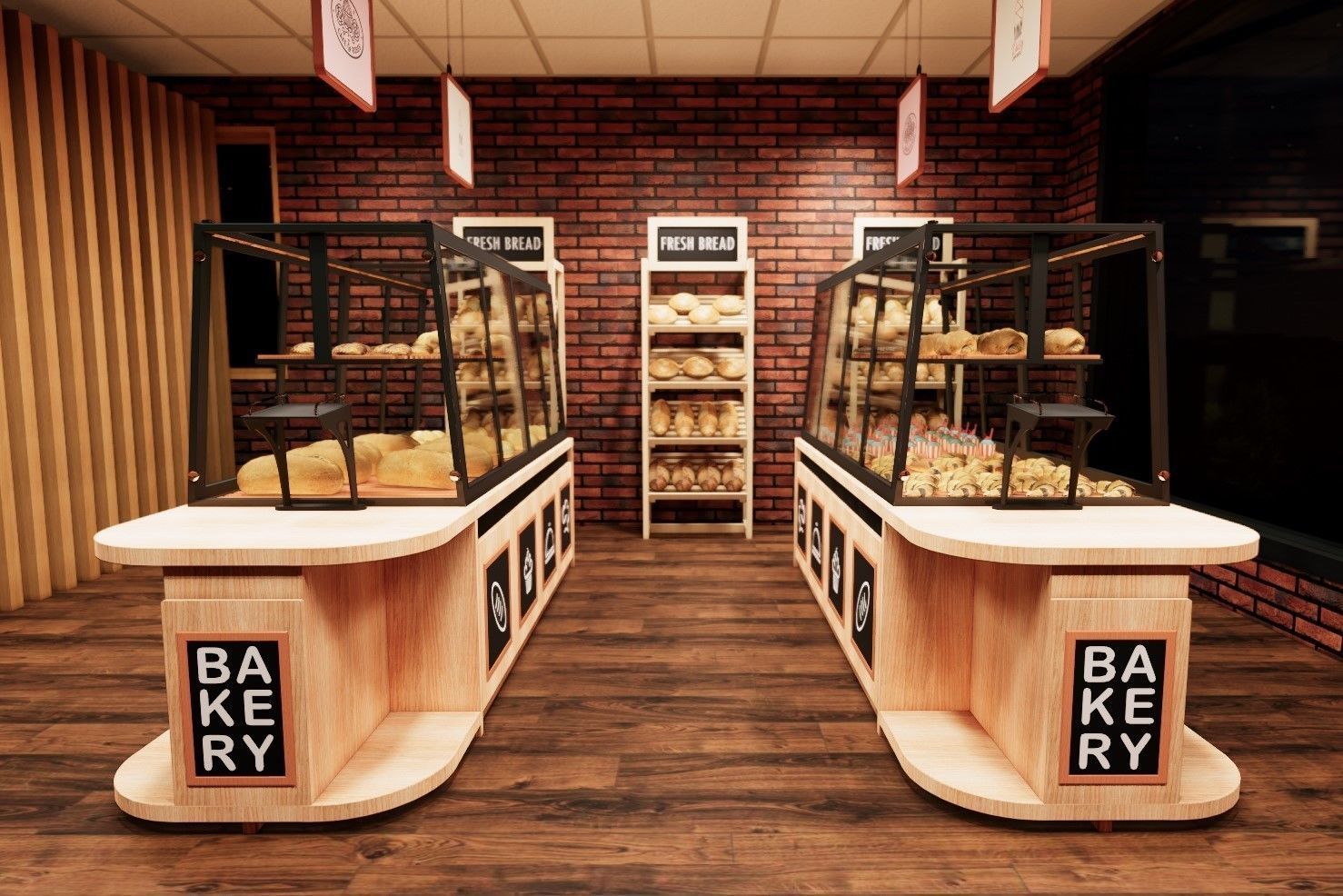 Grocery stand -Revit 2018- 3D model | CGTrader