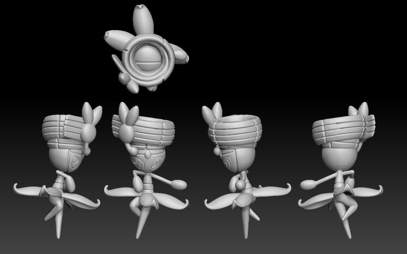 Pokemon Meloetta 3D model 3D printable | CGTrader