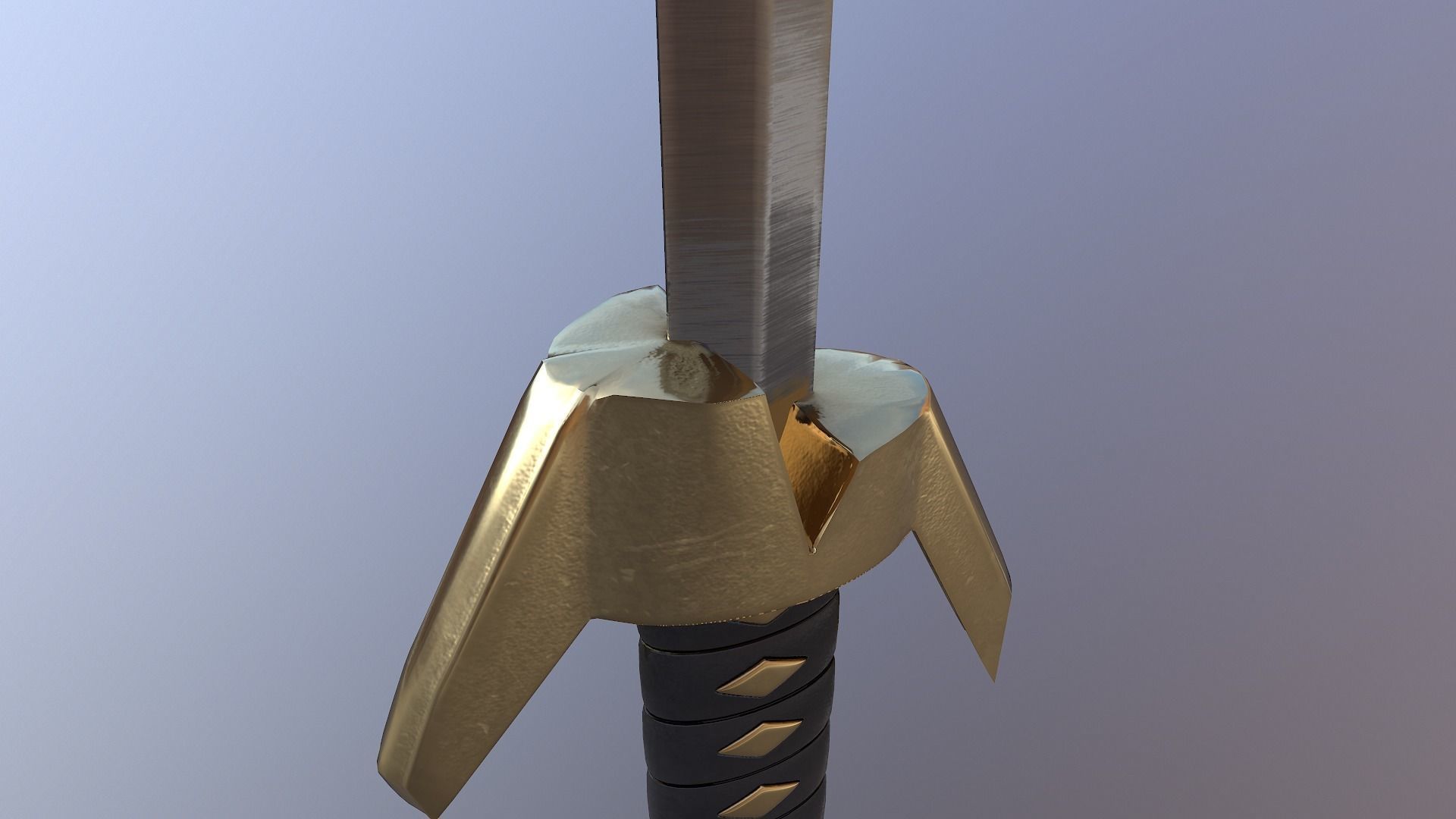 Masamune samurai sword free 3D model | CGTrader