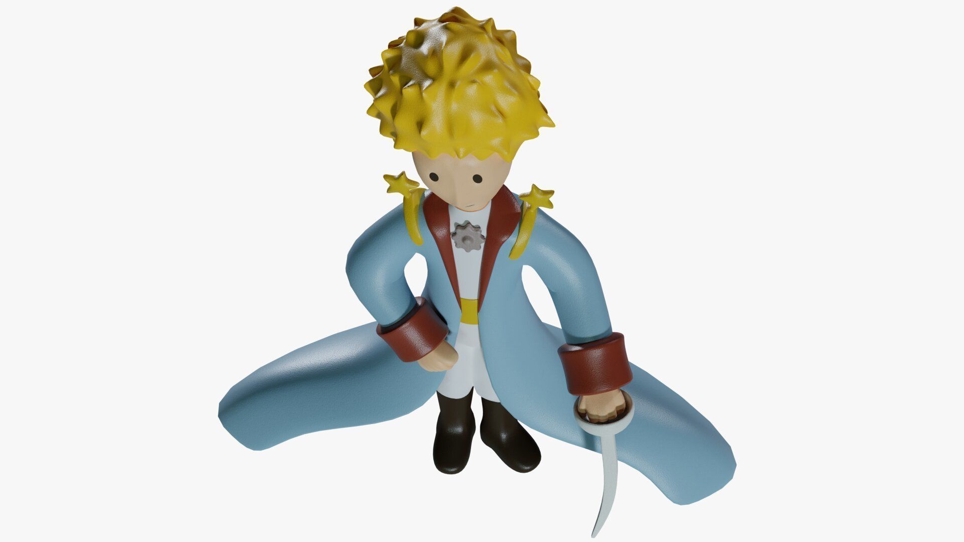 Little Prince 3D model | CGTrader