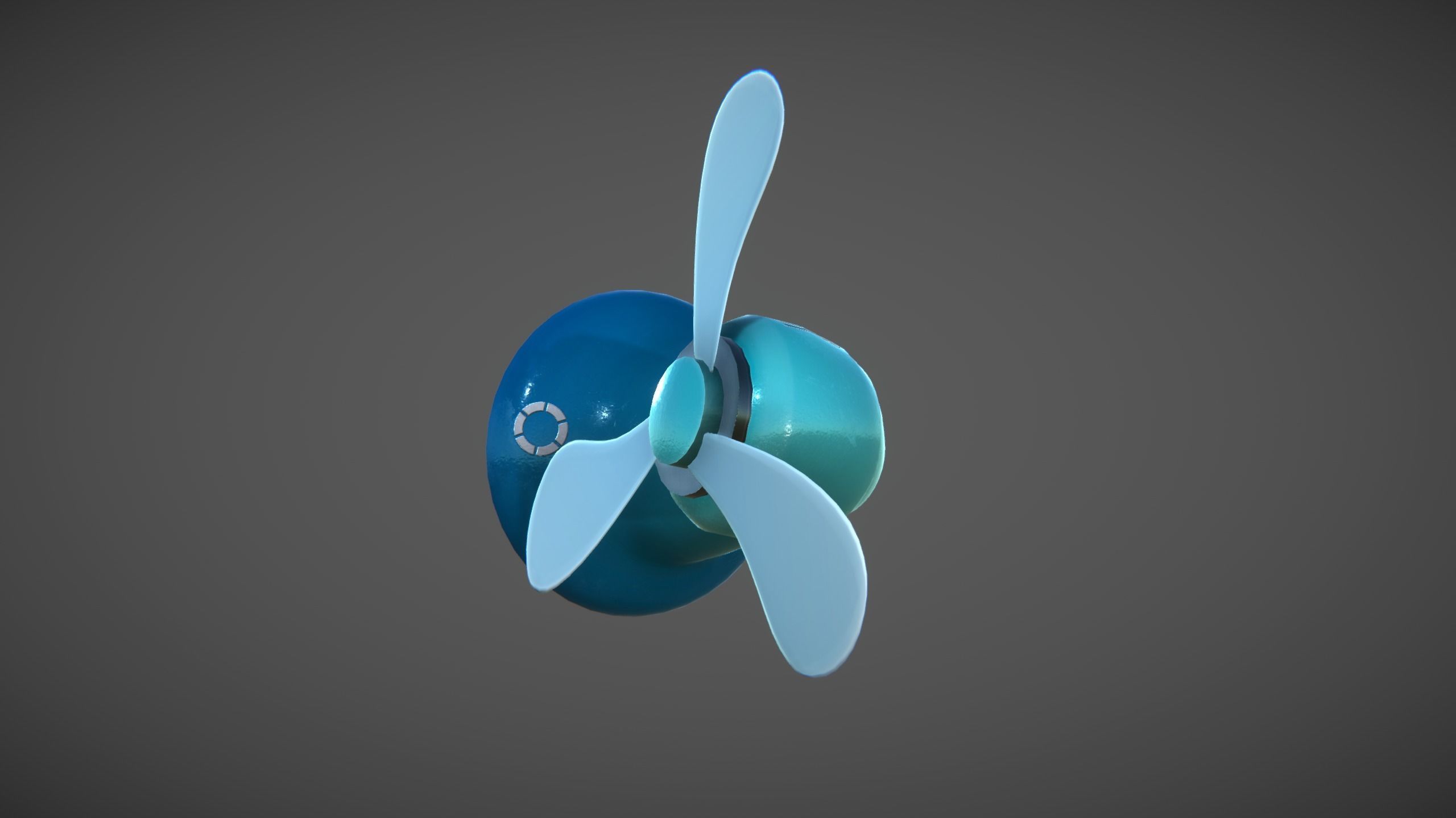 3D model Lowpoly fan VR / AR / low-poly | CGTrader