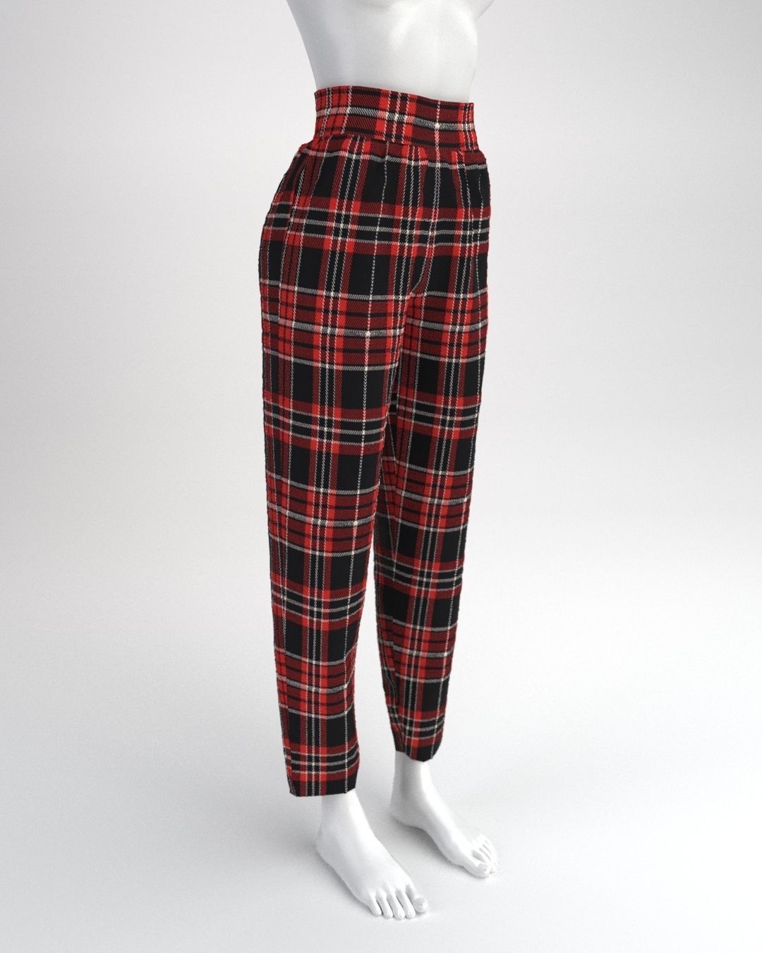 3D model Trousers VR / AR / low-poly | CGTrader